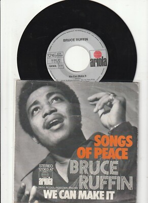 Bruce Ruffin - songs of peace 7" | eBay