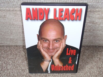 Andy Leach DVD Live & Unleached Brilliantly Funny Comedy / Magic + Not ...