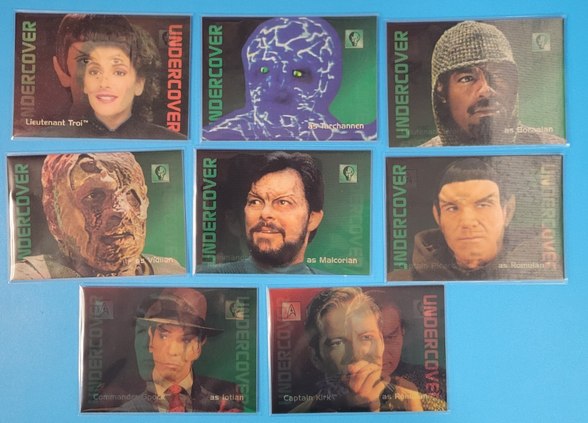 Star Trek 30 Years Phase 2 Set 1996 Skybox w/ Promo Skymotion Foil ...