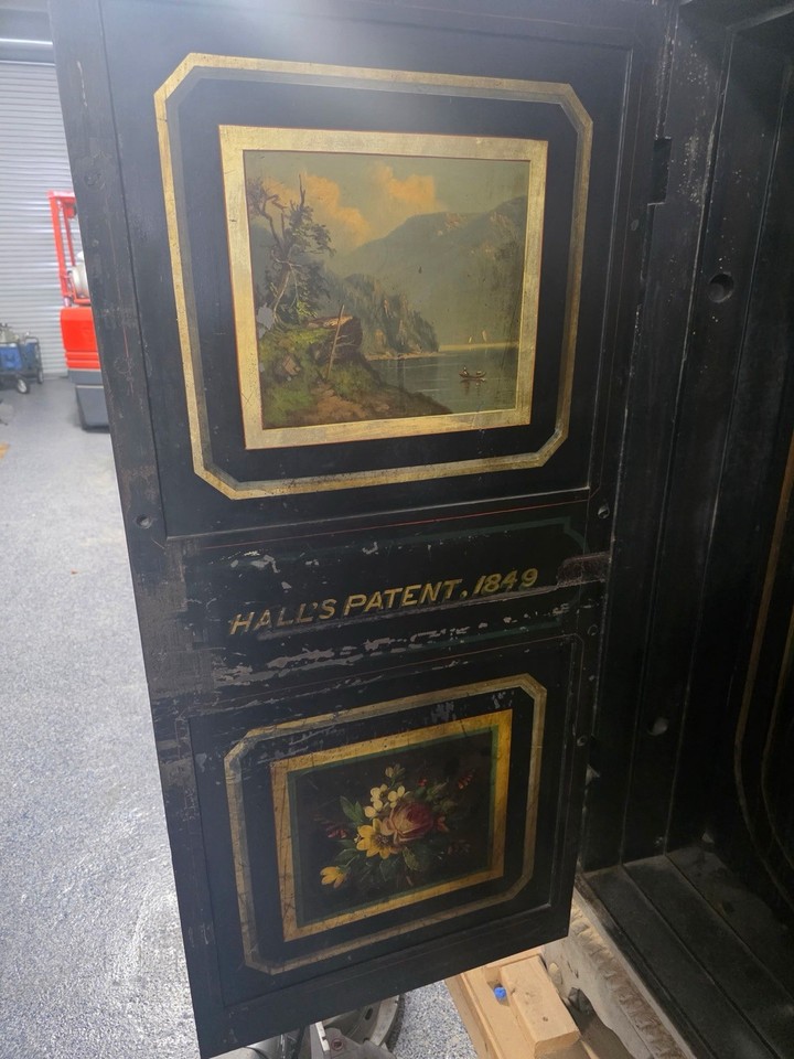 1849 Hall Patent Safe. Freight Shipping Available In the USA at buyers ...