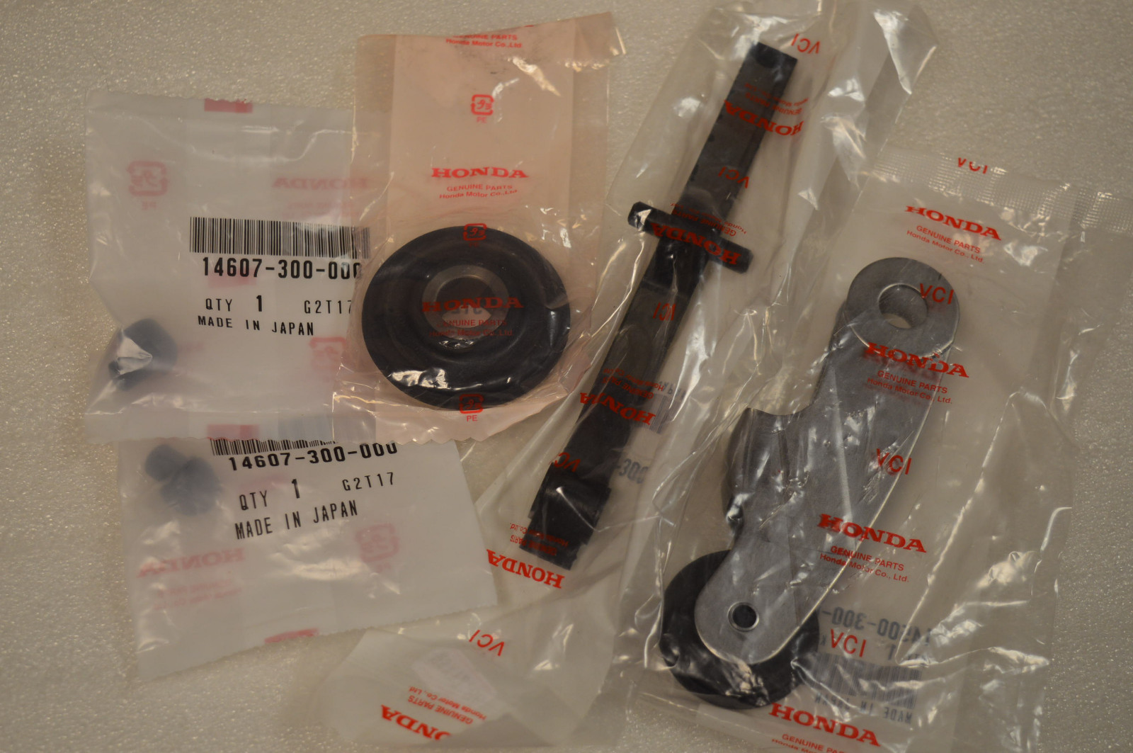 Honda NOS Genuine CB750 Cam Chain Tensioner Set 750 CB750A CB750F 14500 ...