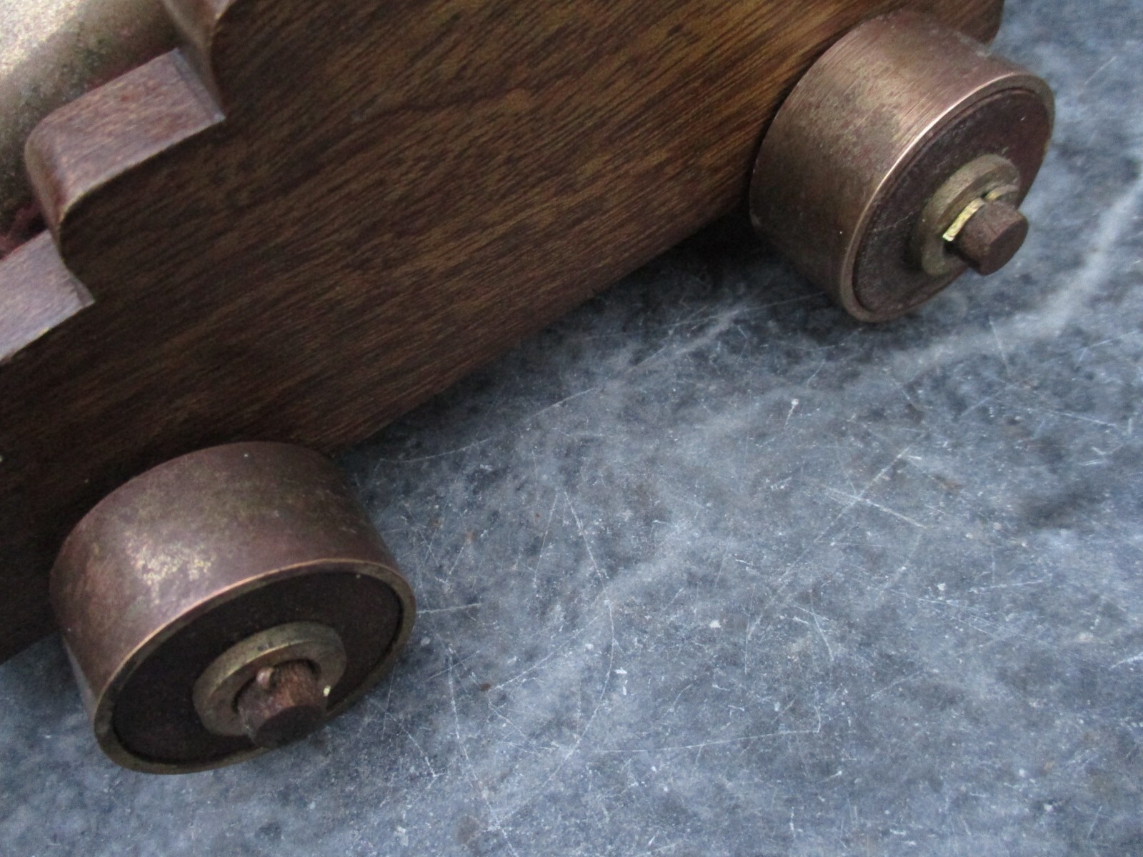 Vintage Unique Decorative Heavy in Brass and Wood Handmade Strong ...