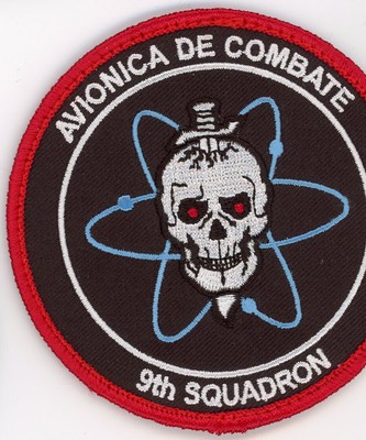 PATCH SPAIN NAVY 9th SQDN AV-8B HARRIER II COMBAT AVIONICS VEL BACK | eBay