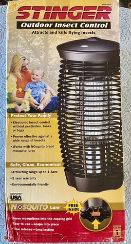 Stinger UV 40 Outdoor Electronic Insect Bug Zapper 1 Acre Coverage New ...