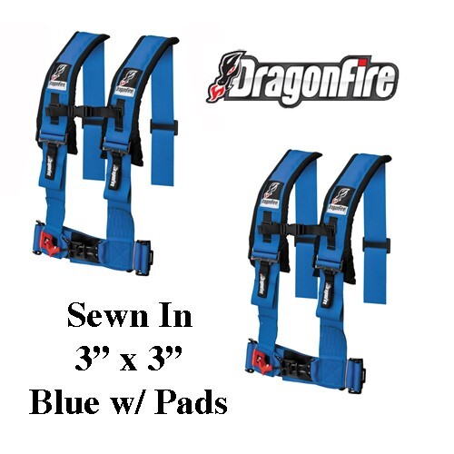 Dragonfire Polaris RZR 900/XP1000 Harness Mount Kit w/4-Pt H Style ...