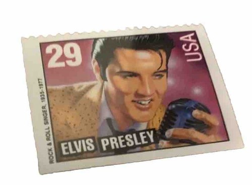 Vintage Elvis Presley Pink 29 Cent Stamp. Fast Shipping Not Used ...