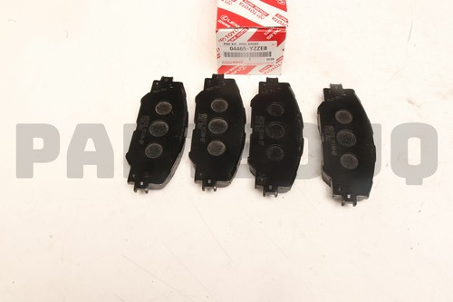 04465YZZE8 Genuine Toyota BRAKE PAD KIT 04465-YZZE8 | eBay