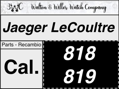 1 Pc Jaeger Lecoultre JLC Cal. 818 819 Parts Genuine OEM NOS Le Coultre ...