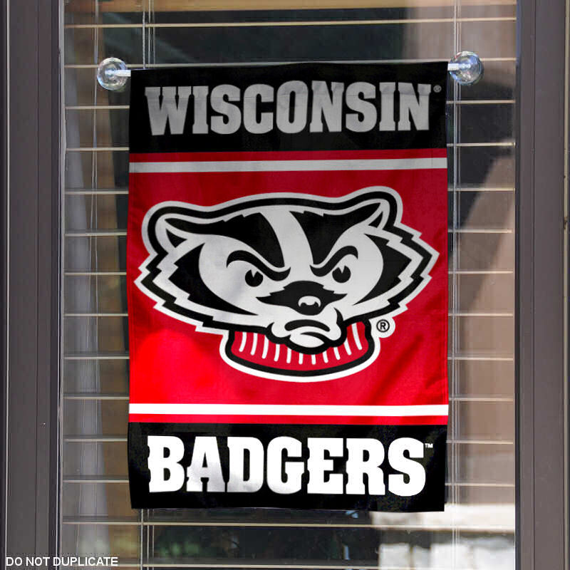 Wisconsin Badgers Garden Flag and Yard Banner | eBay