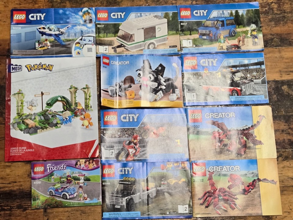 32.3 LB Pound lot of legos has mini figures and manuals Lego | eBay