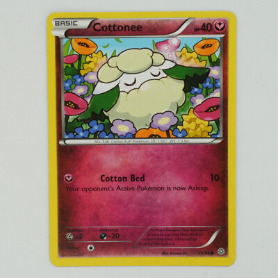 Cottonee 55/98 Common XY: Ancient Origins Pokemon Card | eBay