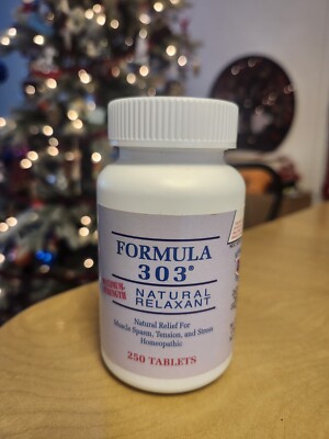 Dee Cee Labs Formula 303 Maximum Strength All-Natural Relaxant Tablet ...