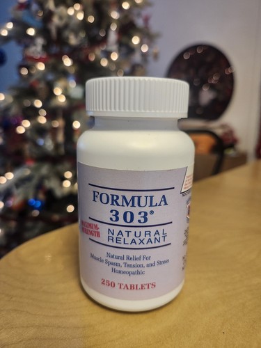 Dee Cee Labs Formula 303 Maximum Strength All-Natural Relaxant Tablet ...