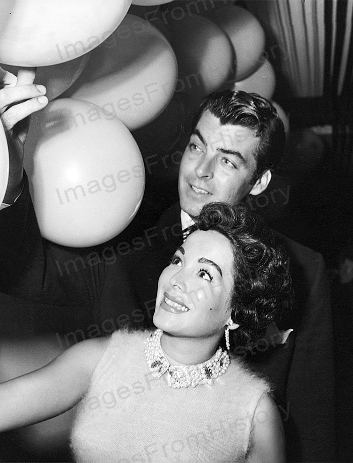 8x10 Print Rory Calhoun wife Lita Baron 1953 #RCAL | eBay