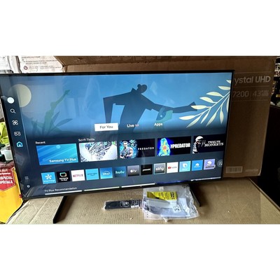 Samsung 43in DU7200 Crystal UHD 4K Smart TV | eBay