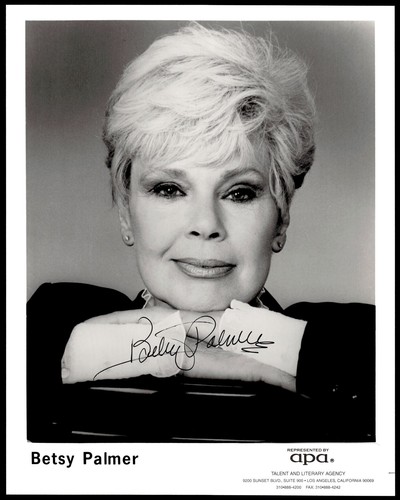 Betsy Palmer 8x10 Photo Signed Autograph (no COA) | eBay