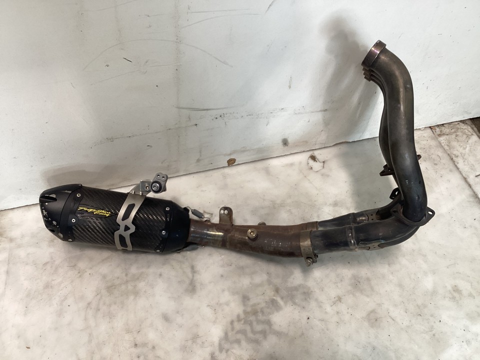20-24 Yamaha YZF R1 TWO BROTHERS S1R CARBO SLIP ON EXHAUST FACTORY ...