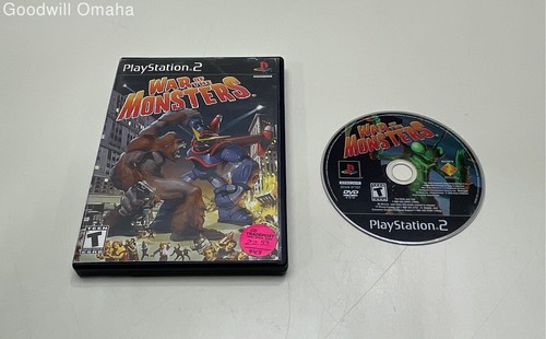 Sony PlayStation 2 - War of The Monsters - Boot Tested | eBay