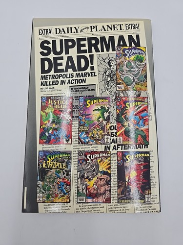 The Death of Superman DC Comics Trade Paperback 1993 Doomsday | eBay