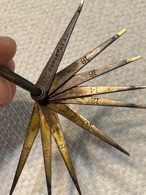 Antique Gold Testing Needles Jeweler Tool 4k 6k 8k 10k 12k 14k 16k 18k ...