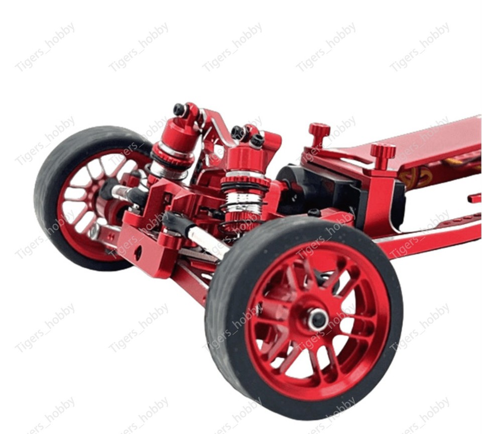 Alloy Body Chassis Frame Assembled For LOSI 1/24 Micro-B WLtoys 1:24 ...