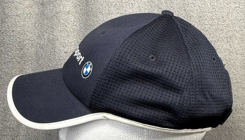 BMW Motorsport PUMA Hat Cap Adult Navy Blue Strapback Adjustable M ...
