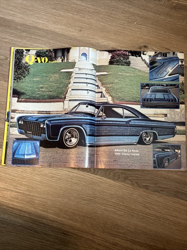 VINTAGE Q-VO VOL 1 # 6 October 1979 MAGAZINE CHICANO LOWRIDER CAR ...