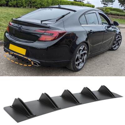 For Vauxhall Opel Insignia Vectra Rear Bumper Spoiler Splitter Diffuser ...
