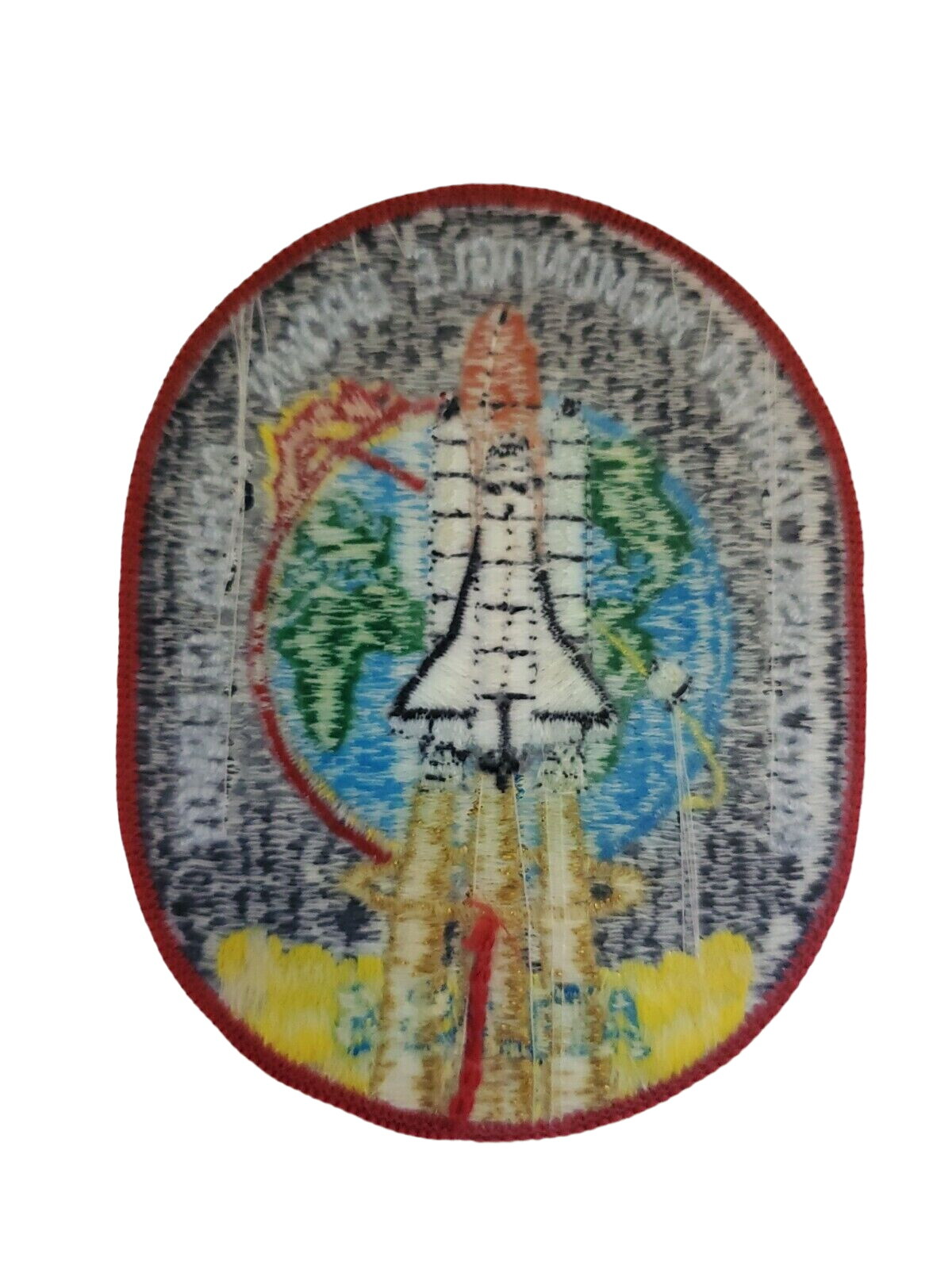 PATCH NASA SPACE MISSION STS-66 DISCOVERY ATLAS 3 1991 Embroidered 4 ...