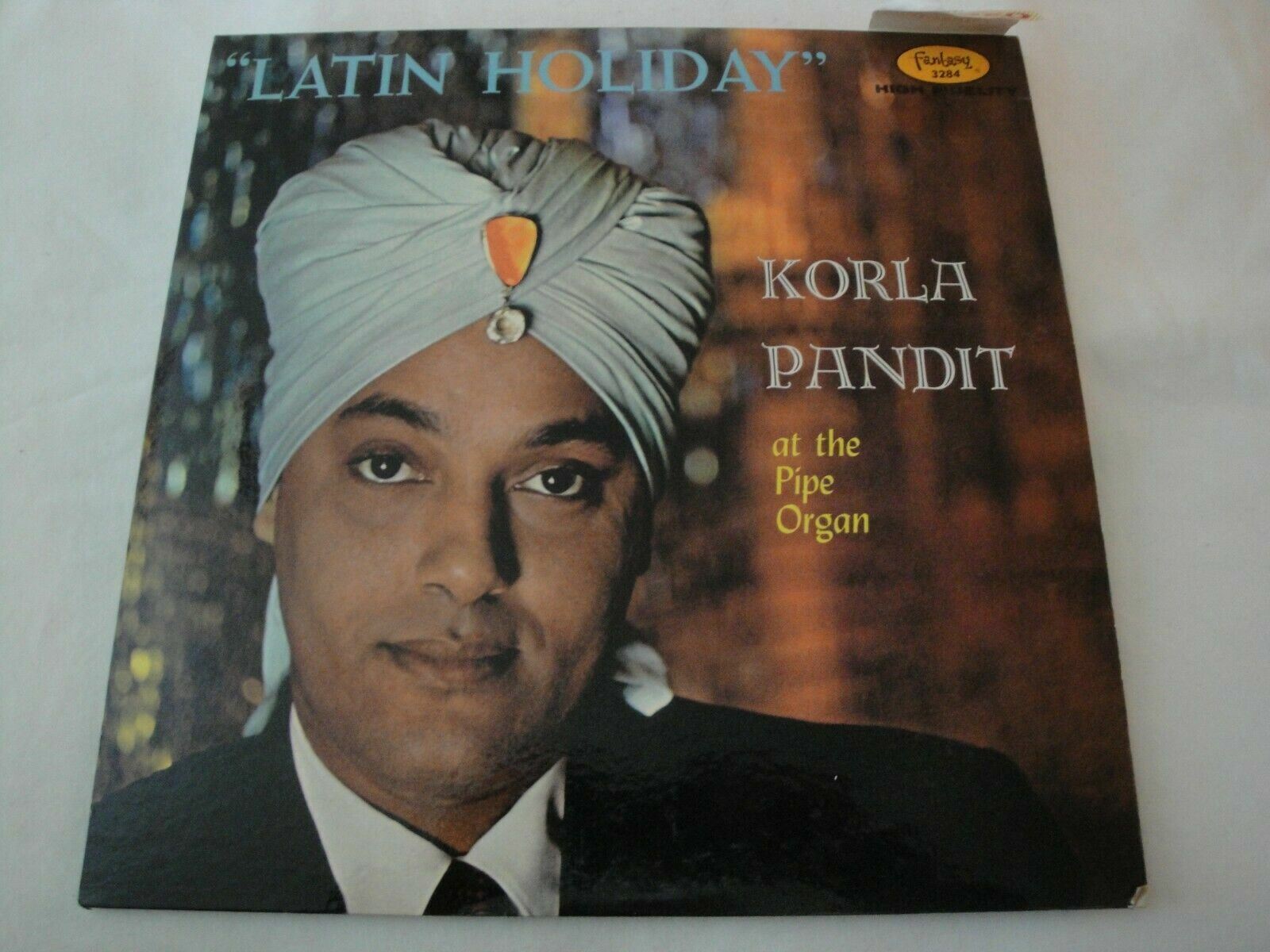 Latin Holiday- Korla Pandit At the Pipe Organ VINYL LP ALBUM FANTASY ...