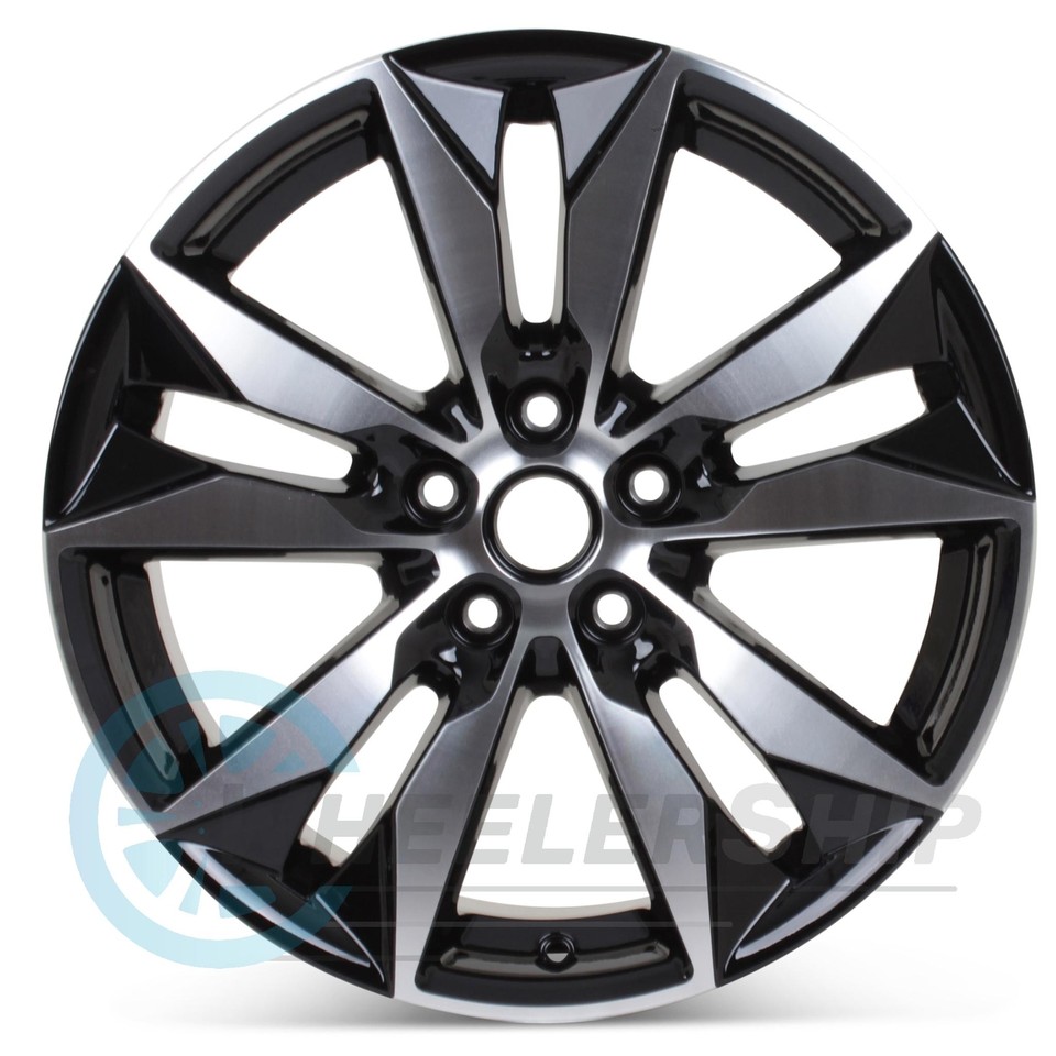 New 18" Wheel for Chevrolet Malibu 2016 2017 2018 Machined W/ Black Rim ...
