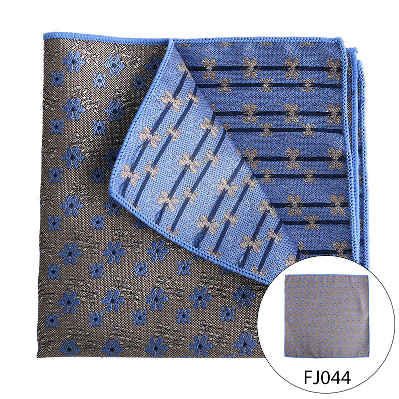 Silk Suit Pocket Square Set Men's Handkerchiefs Vintage Business ...