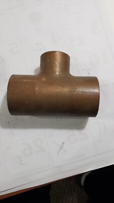 2 X 2 X 1.5 INCH COPPER CXCxC Copper SWEAT T PIPE FITTING PLUMBING | eBay