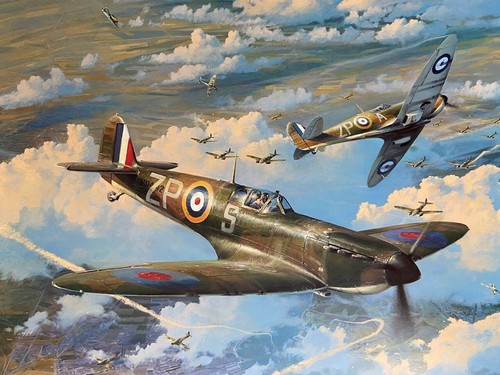 Robert Taylor HEIGHT OF THE BATTLE RAF Edition Spitfire Aviation Art ...