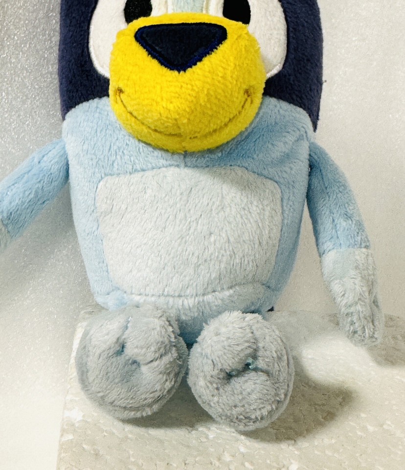 Bluey Blue Dog Plush Stuffed Animal 8” Lovey | eBay