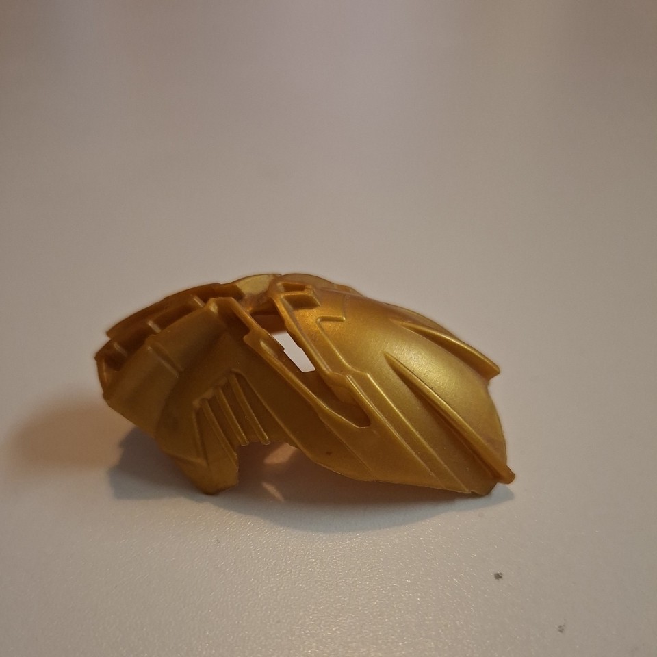 OFFICIAL Lego Bionicle Mata Nui Very Rare Pearl Gold Ignika Mask Of ...