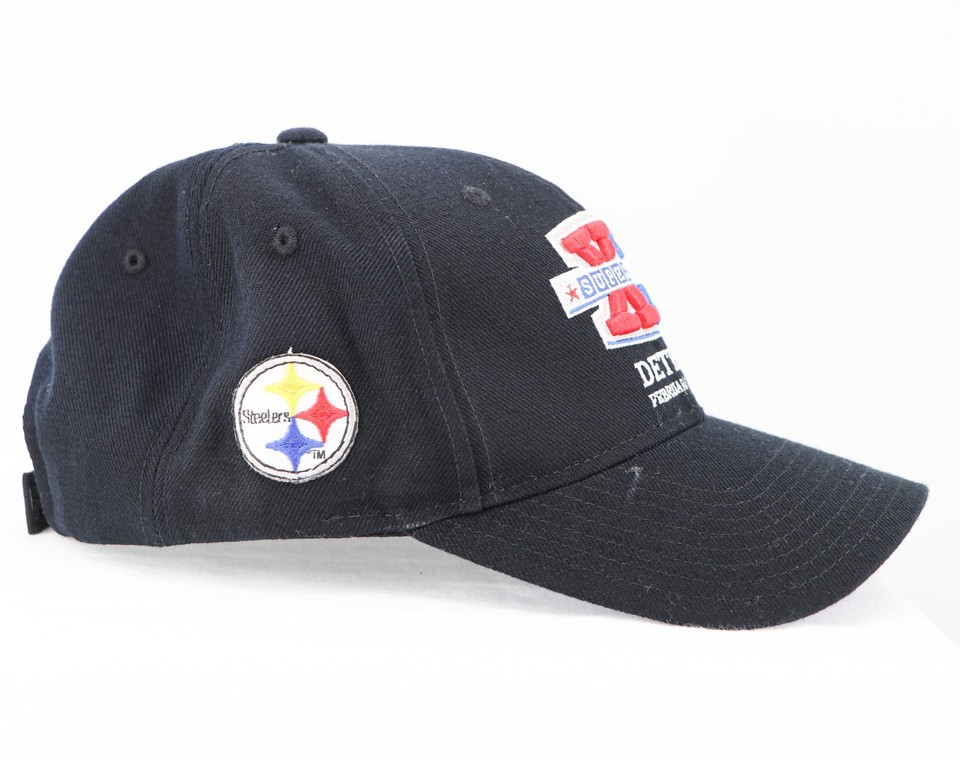 Super Bowl XL Reebok Cap Hat Pittsburgh Steelers side patch 2006 ...
