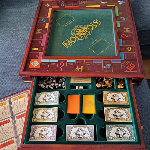 Franklin Mint Deluxe Monopoly Board Game | eBay