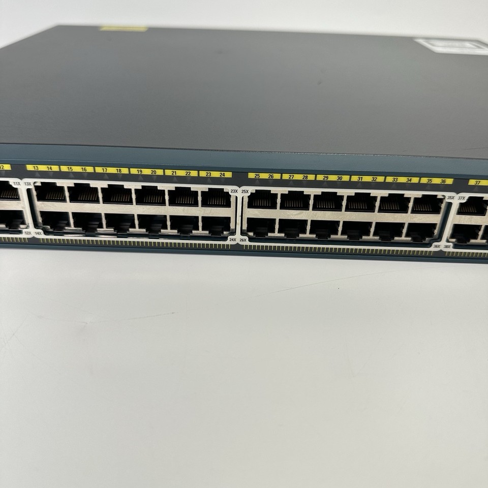 Cisco Catalyst WS-C2960S-48FPS-L 48-Port Gigabit PoE+ Switch – 4x SFP ...