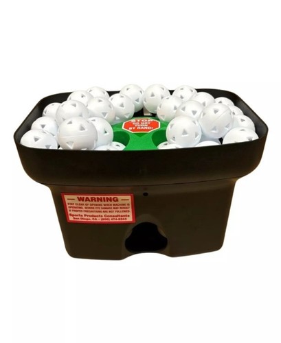 Personal Pitcher Pro Pitching Machine w/36 Small Balls (Golf Ball Size ...