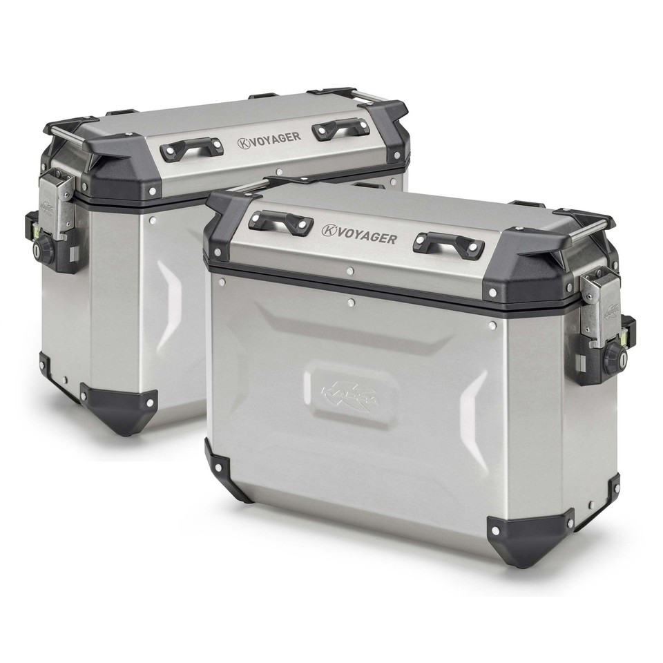 Voyager Side Cases 37/37 + Frames [KAPPA] BMW R 1200 GS 2010 2011 2012 ...