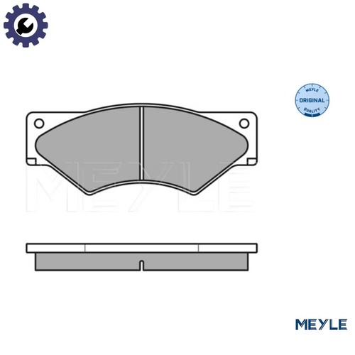 BRAKE PAD SET DISC BRAKE 025 291 0720/W FOR IVECO DAILY/II/Dump/Truck ...