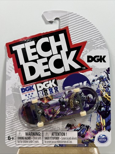 DGK Skateboards Will Mazzari Robot Tech Deck Fingerboard Rare NIB | eBay