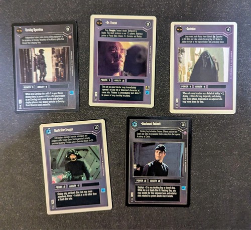 Star Wars CCG - Dark Side: Character - Card Lot | eBay
