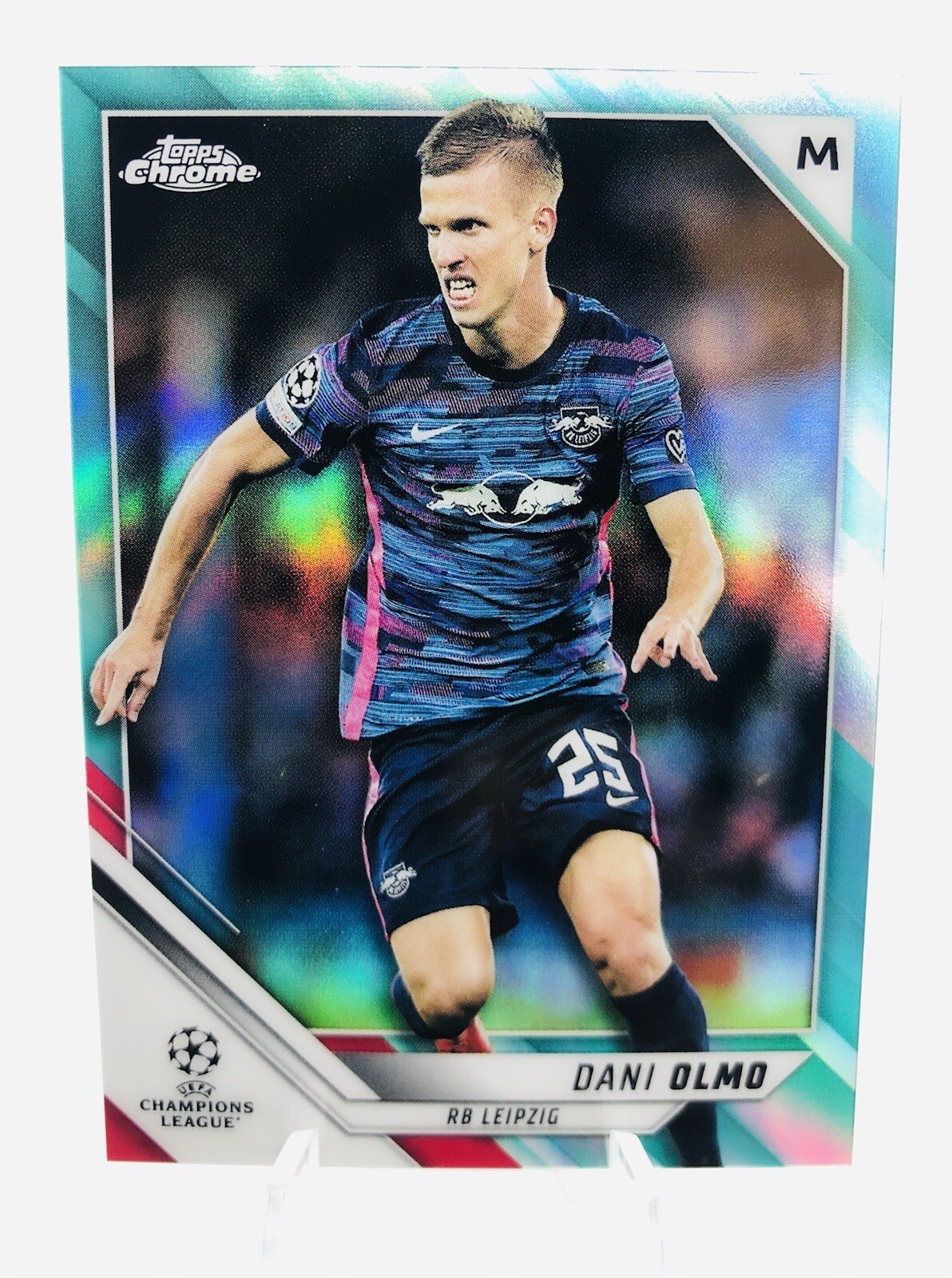 2021-22 Topps Chrome UEFA Champions League Dani Olmo AQUA /199 | eBay