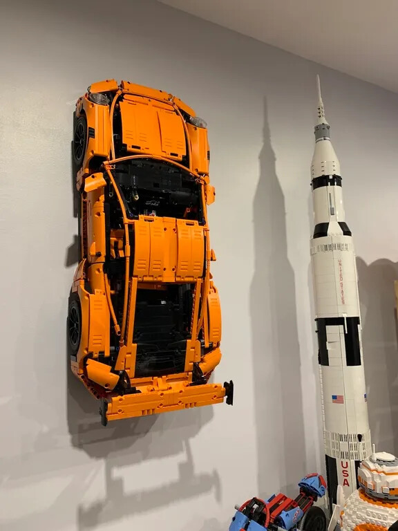 ALL WAL MOUNTS LEGO Technic Cars GT Porsche Sian Bugatti Ferrari F1 RSR ...