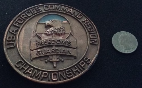 MASSIVE US Forces Command Fort Bragg FORSCOM 1981 Shooting Champ ...