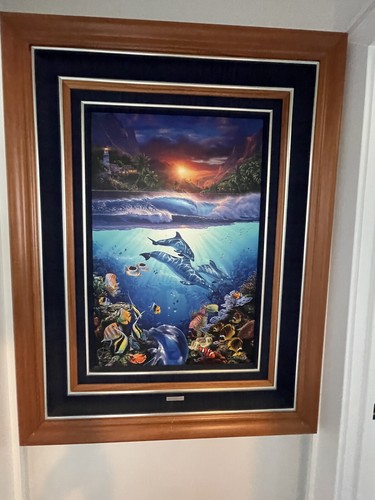 Christian R Lassen Canvas Painting 35/150 | eBay