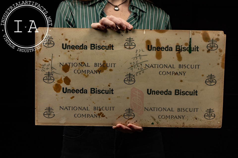 Early 20th Century (Pre-Nabisco) Uneeda Biscuit Trolley Car Advertising ...