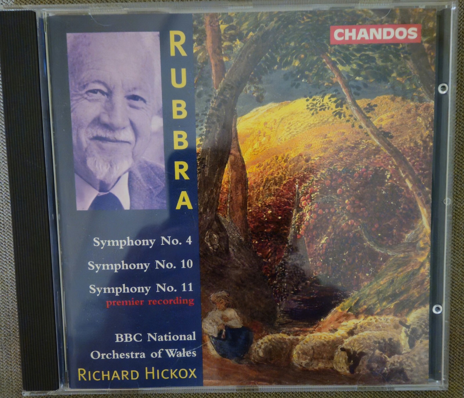 Symphony 4 10 & 11 by Rubbra / Hickox / BBC Nat'L Orchestra of Wales ...